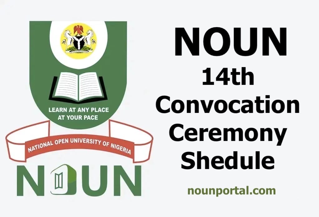 NOUN 14th Convocation Ceremony 2025 – Full Schedule of Events